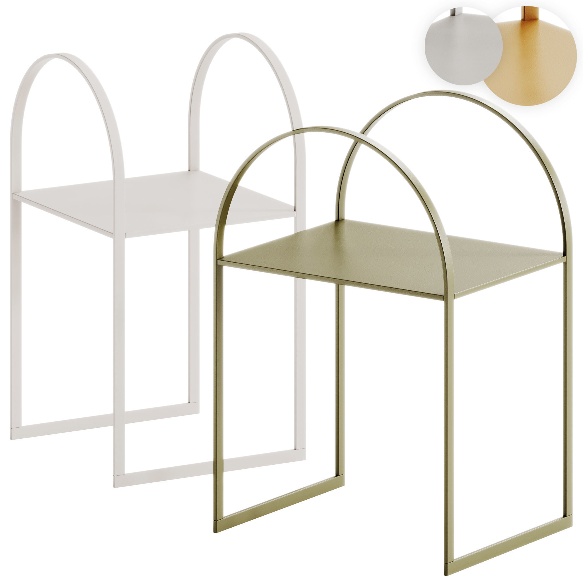 Ronda Design Duna Coffee Tables 3D model | CGTrader