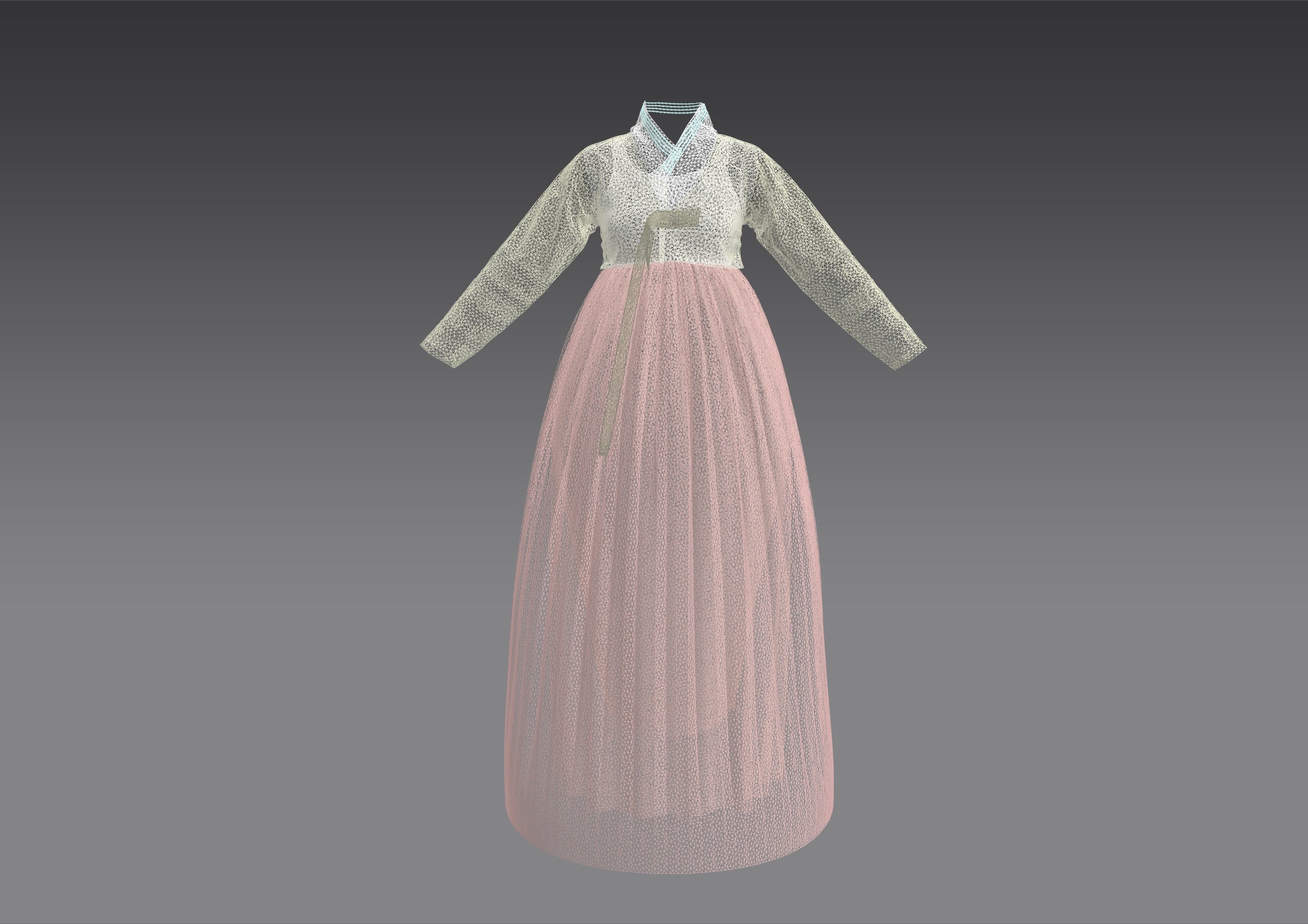 Hanbok-Hanfu high-poly 3D model | CGTrader