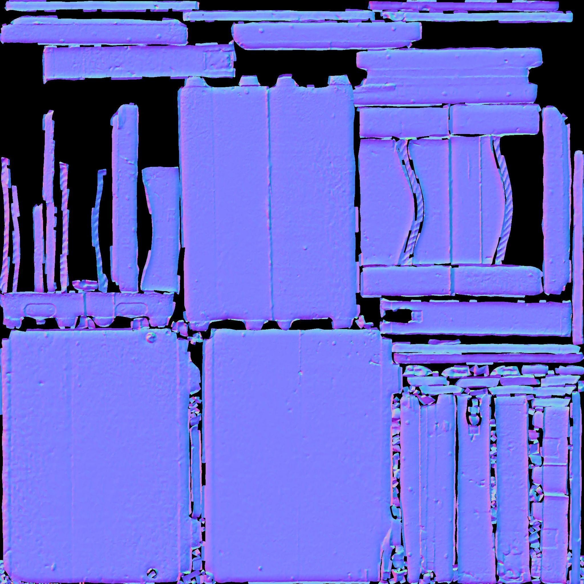 3D model Old Ammo Box Photogrammetry 3d scan optimized game ready VR ...