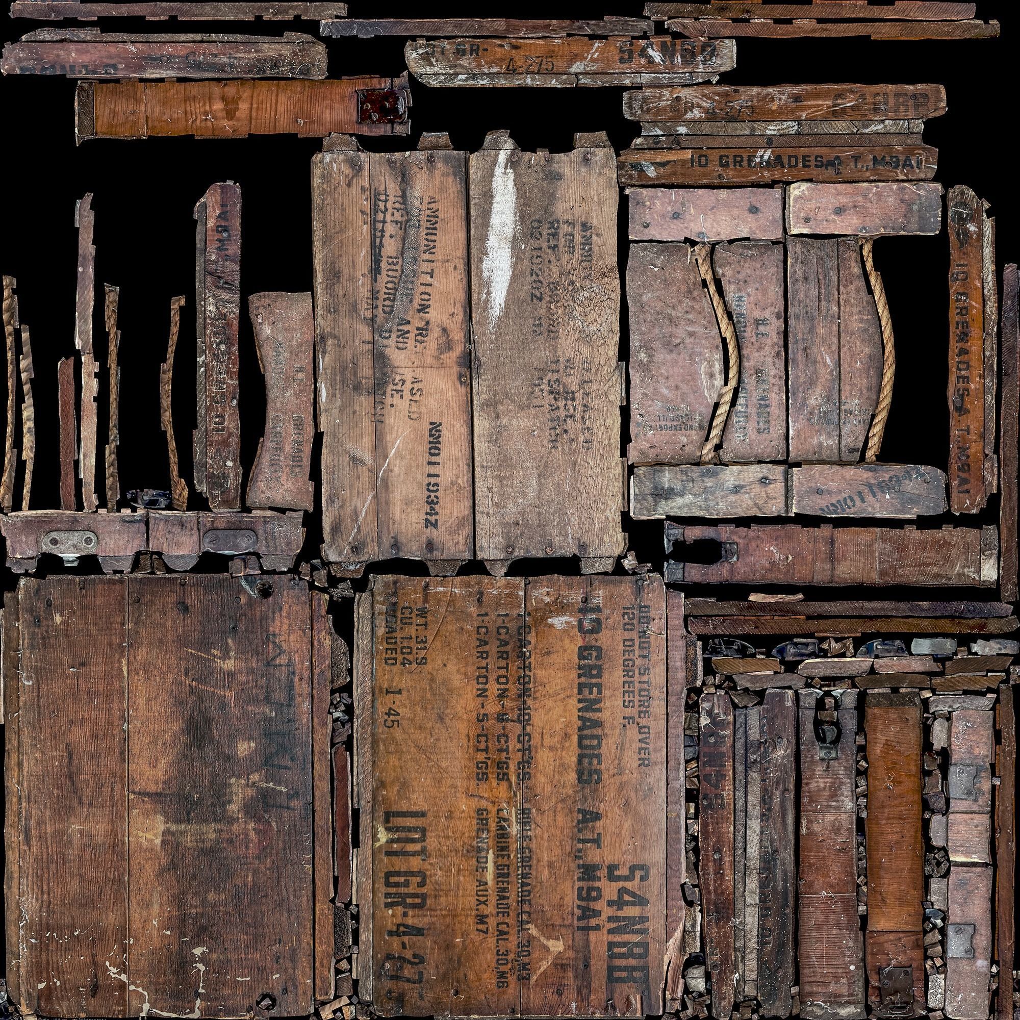 3D model Old Ammo Box Photogrammetry 3d scan optimized game ready VR ...