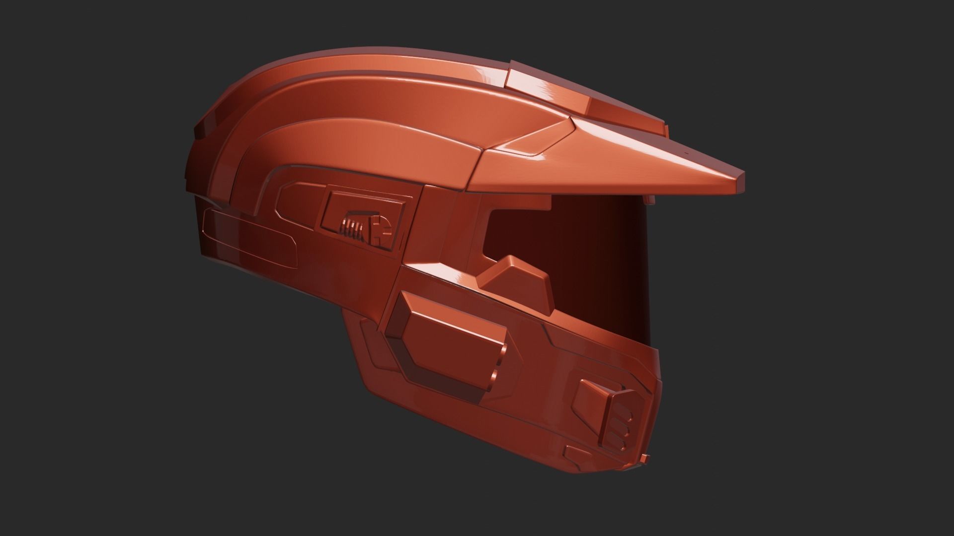 Halo Helmet MK5 3D model 3D printable | CGTrader