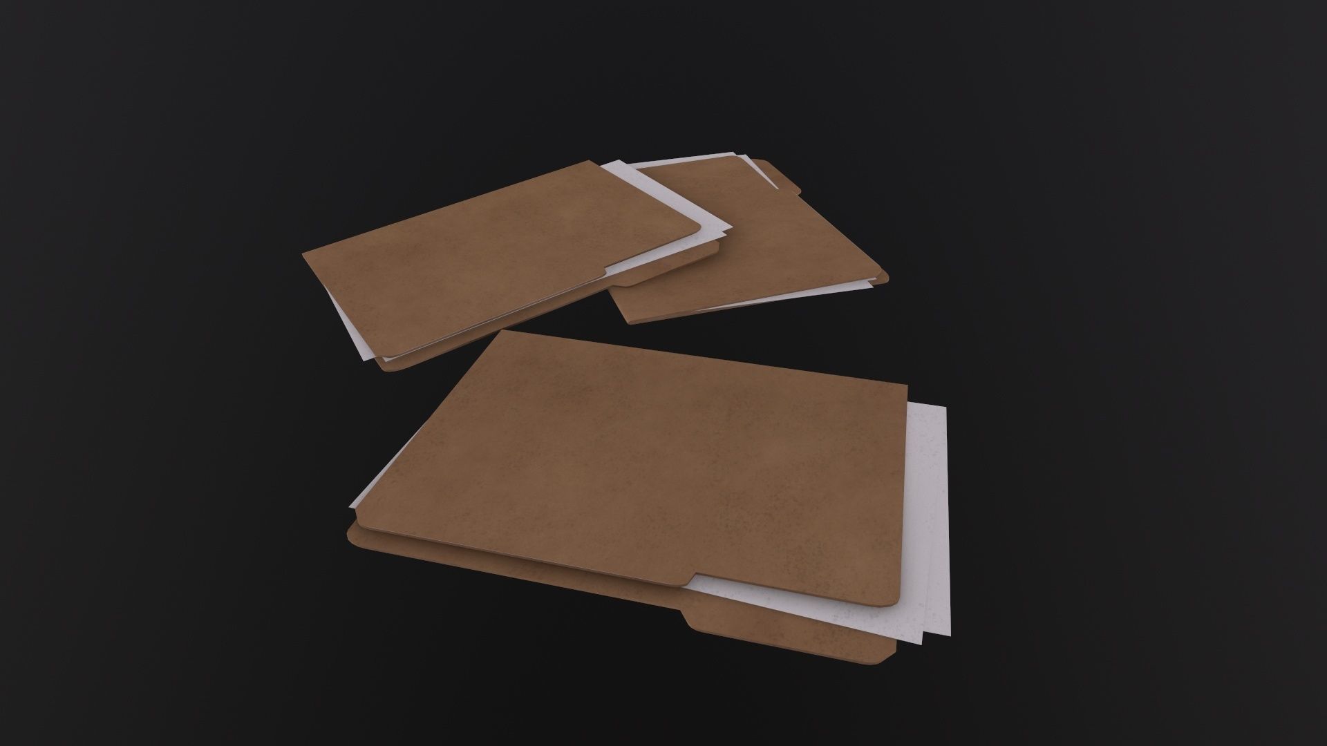 3D model File Folders 3D Model VR / AR / low-poly | CGTrader