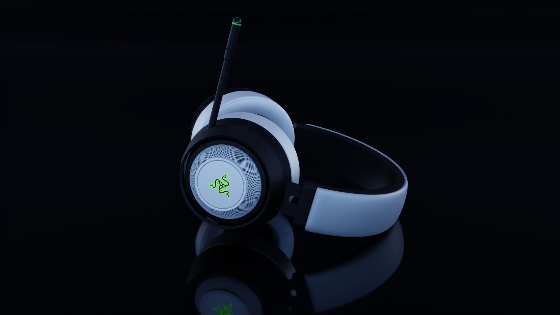 Headphone Razer 3D Model 3D model | CGTrader