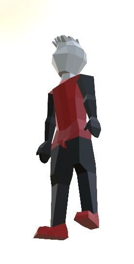 Low Poly Person free VR / AR / low-poly 3D model rigged | CGTrader