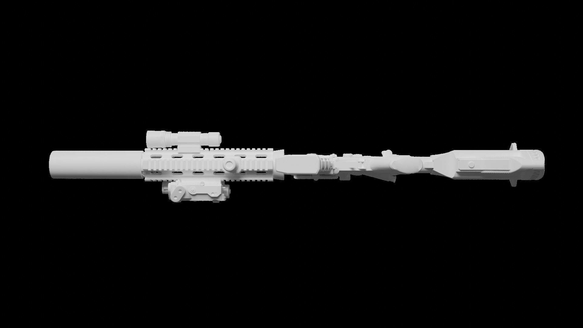 M4 Carbine Tactical 3D model | CGTrader