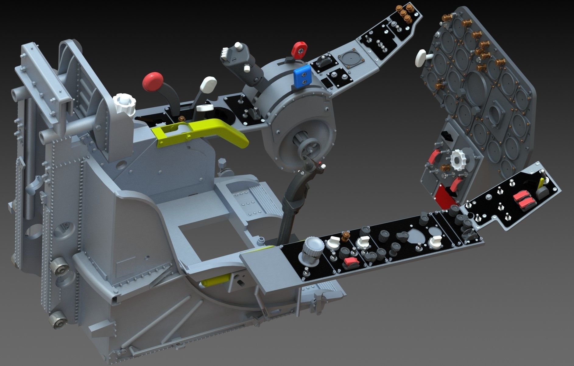 F86 Hight Definition Work Complete Cockpit STL FILES ONLY 3D model 3D ...