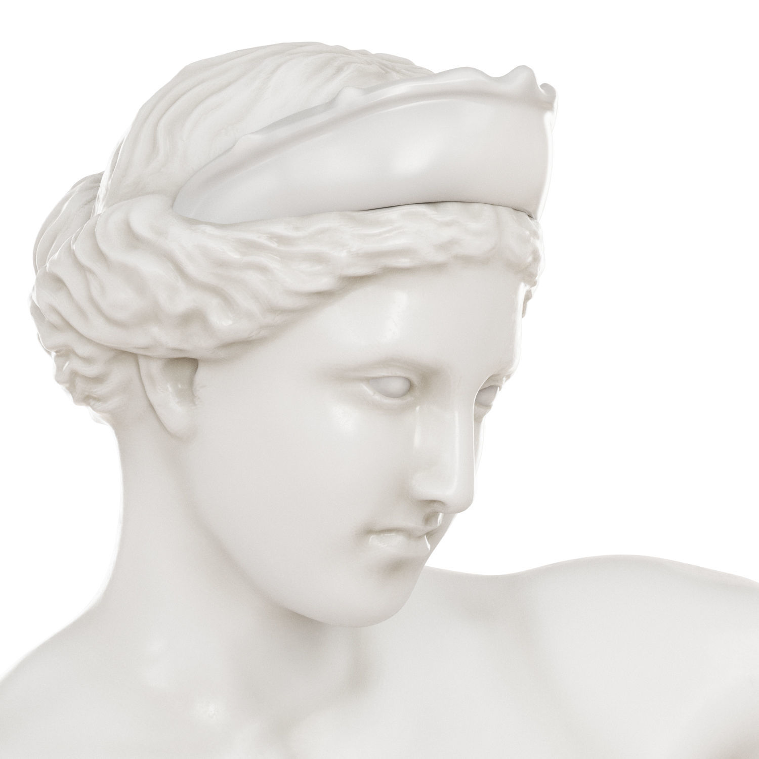 Bust of Venus of Capoa 3D model | CGTrader