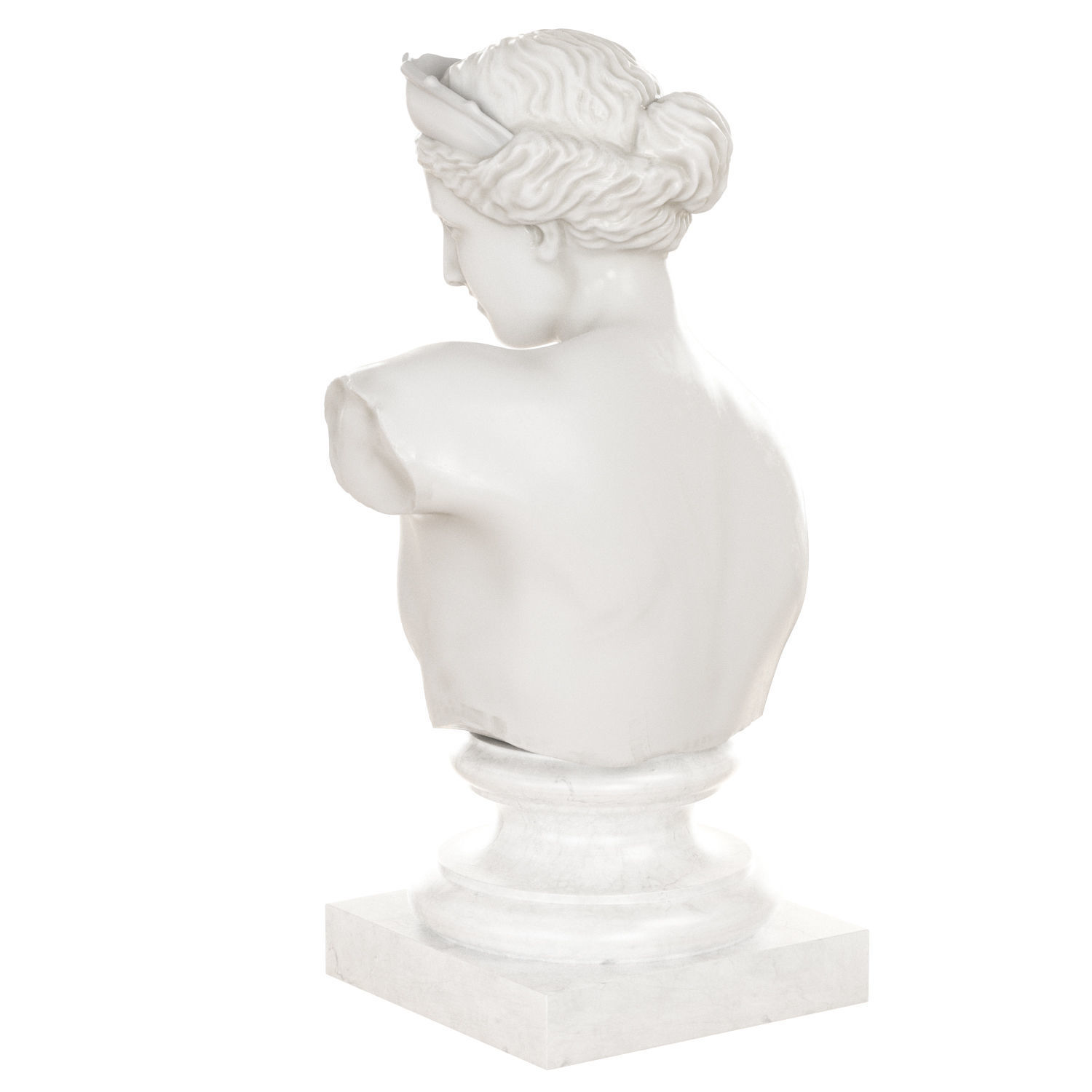 Bust of Venus of Capoa 3D model | CGTrader