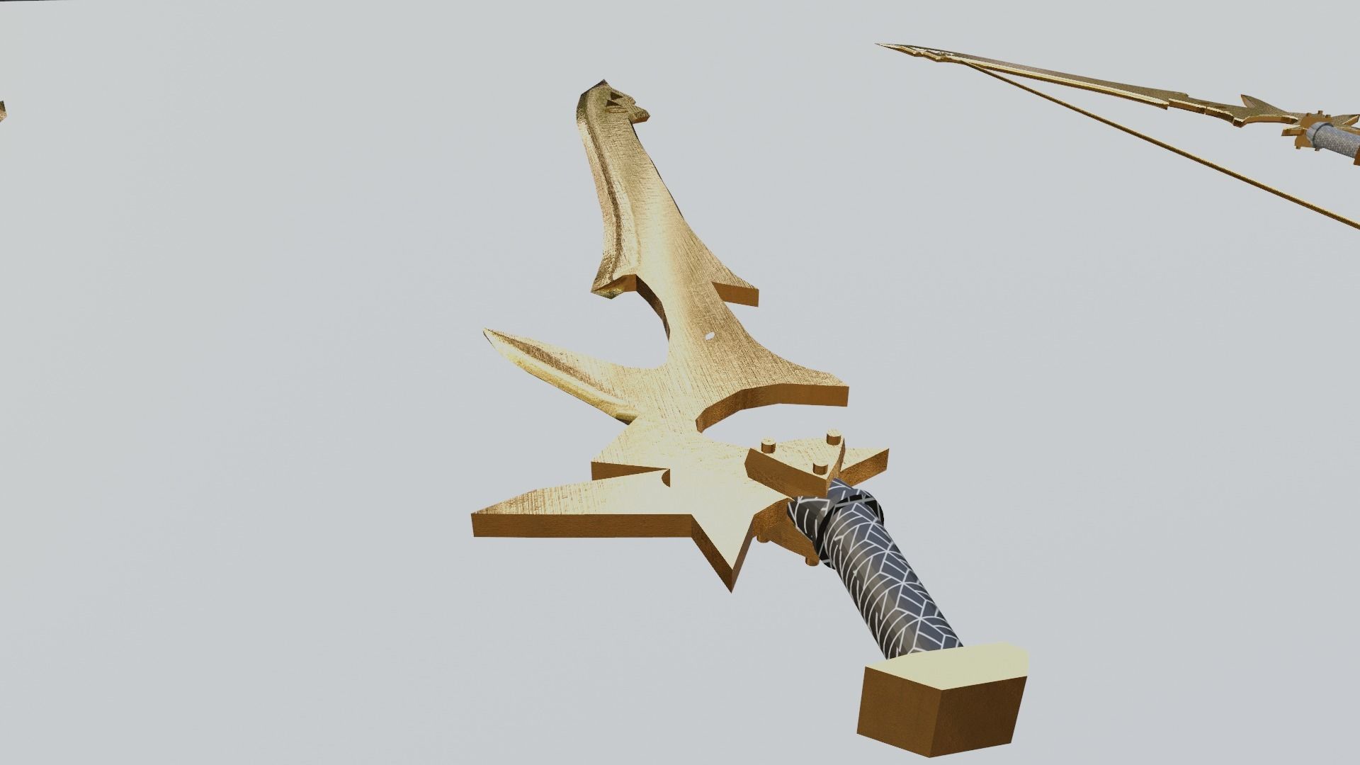 Sword Bow 3D model | CGTrader