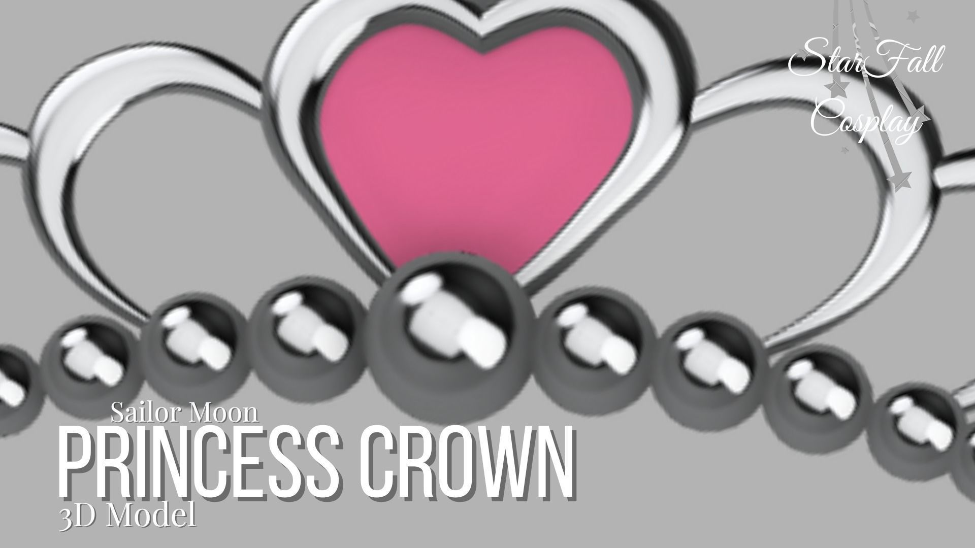 Usagi Tsukino Princess Crown 3D model 3D printable | CGTrader
