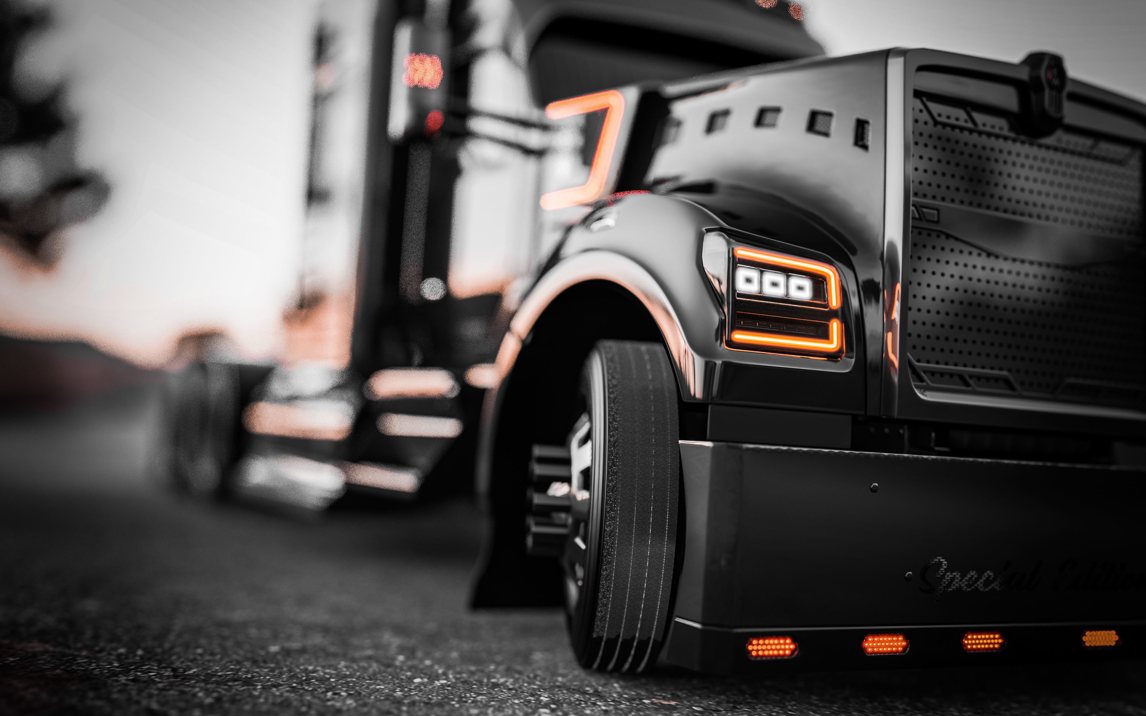 Kenworth W990 NO CHROME EDITION 3D model 3D model | CGTrader