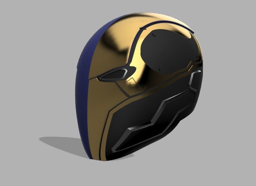 Custom Deathstroke Mask 3D model 3D printable | CGTrader