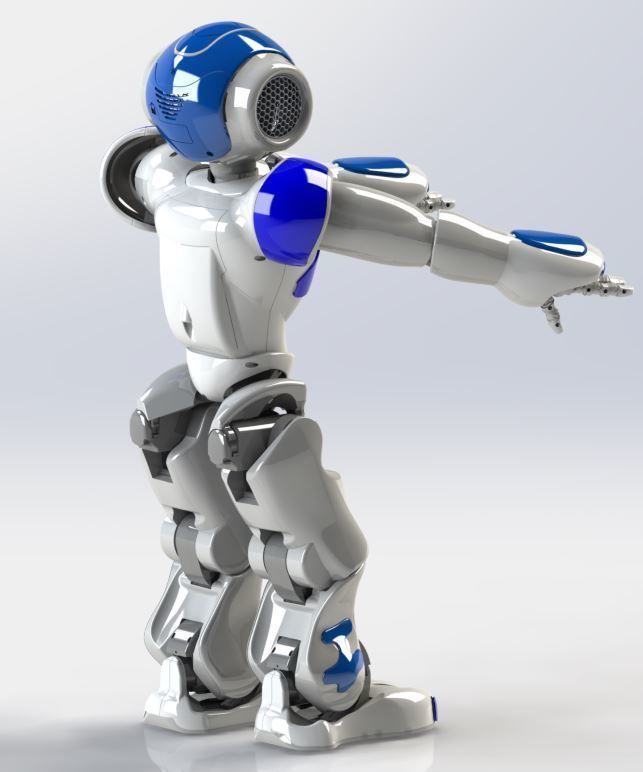 NAO robot v4 3D model | CGTrader