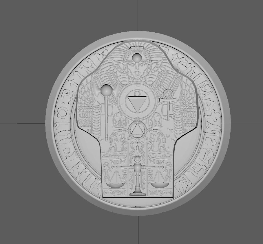 Yu Gi Oh - Millennium Items Slate Base - 3D print CGI model 3D model 3D printable | CGTrader