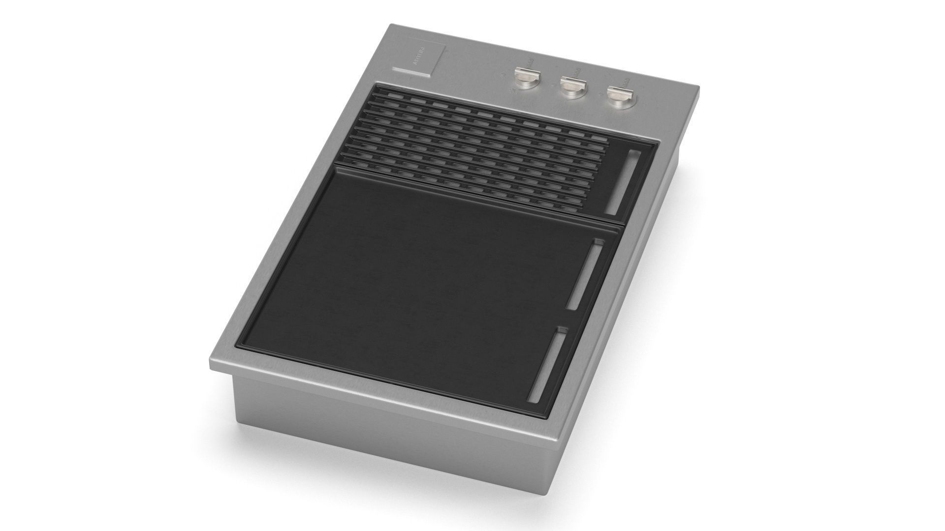 Artusi 80cm Built In Gas BbQ Cooktop Abbqm2 3D model | CGTrader