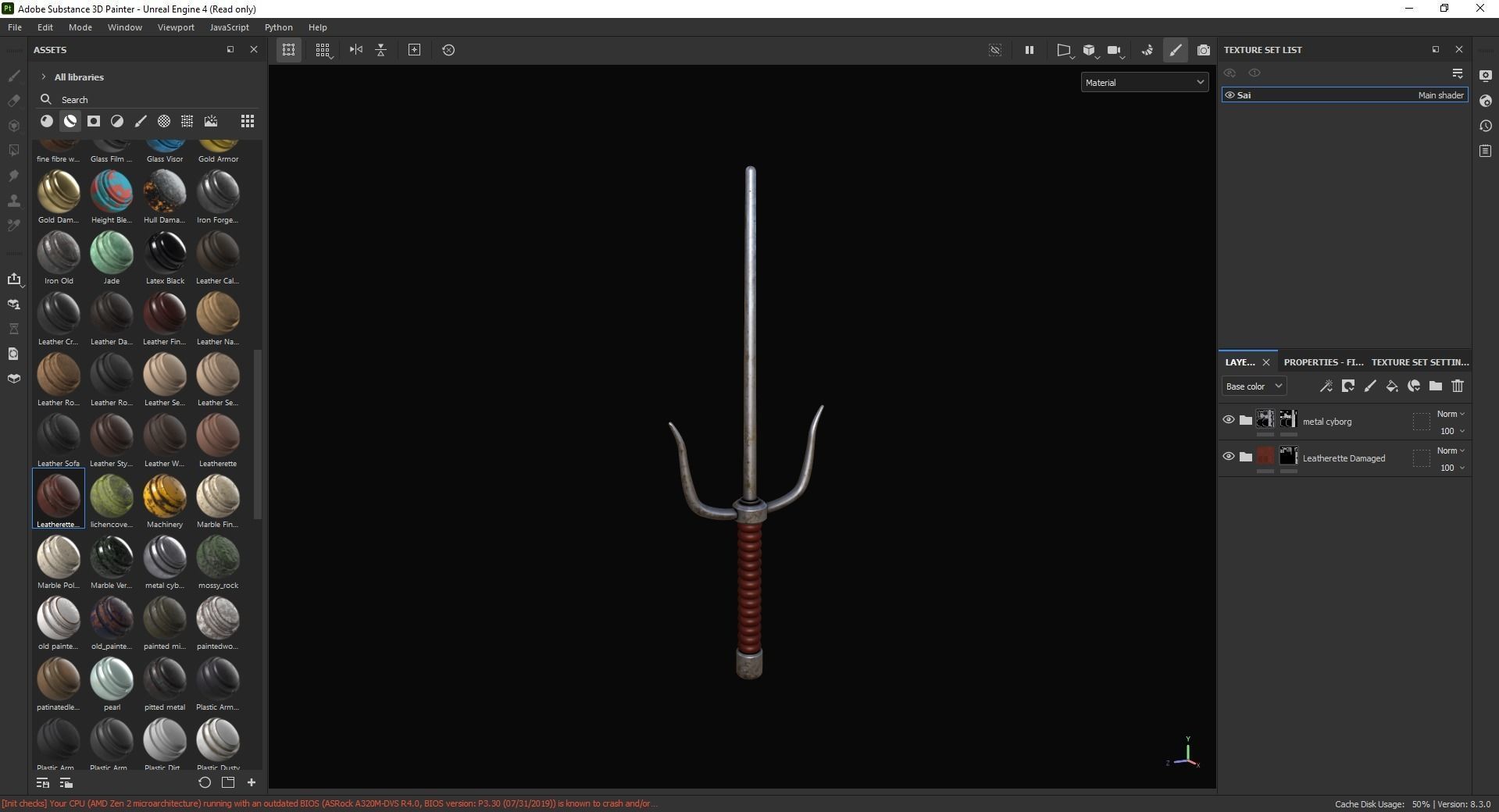 3D model Sai 3D Model VR / AR / low-poly | CGTrader