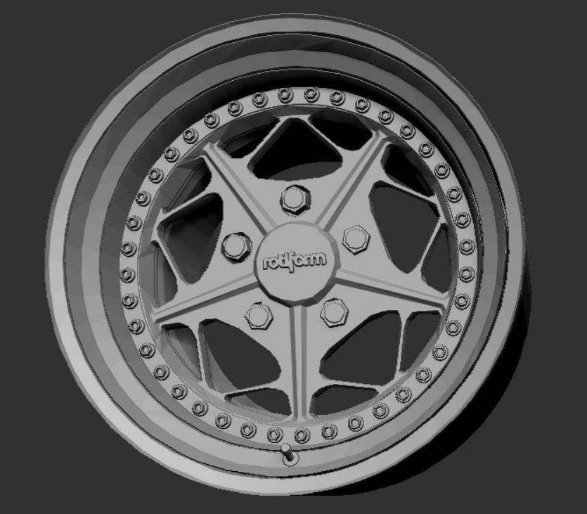 Rotiform Forged LGB Wheels Rims 3D Print Ready Model 3D model 3D ...