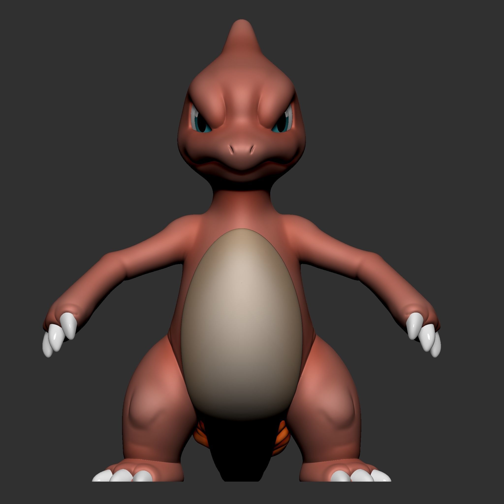 CHARMANDER EVOLUTIONS 3D model 3D printable | CGTrader