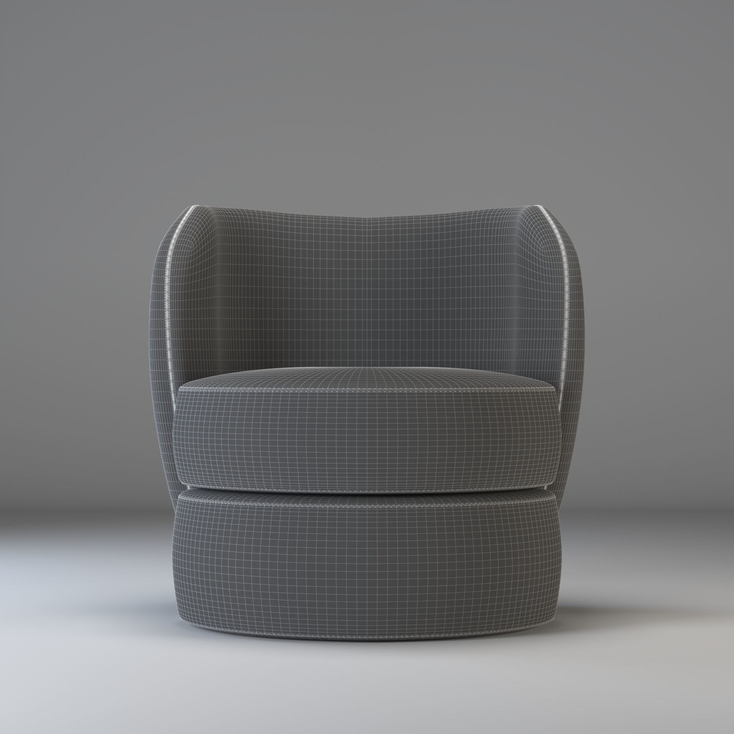Forme Lounge Chair free VR / AR / low-poly 3D model | CGTrader
