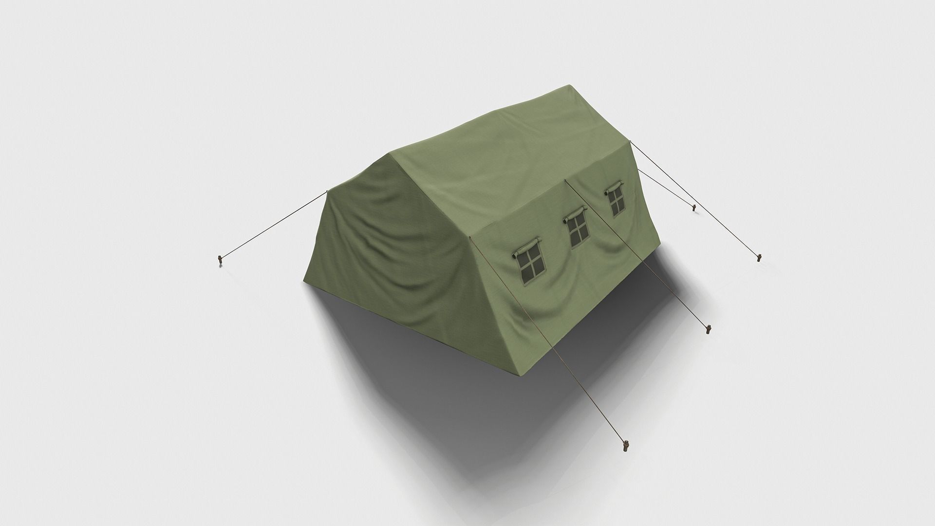 3D model Military Camp Tent VR / AR / low-poly | CGTrader