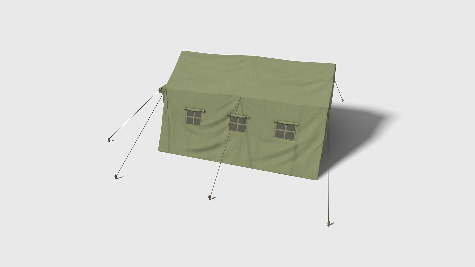 3D model Military Camp Tent VR / AR / low-poly | CGTrader