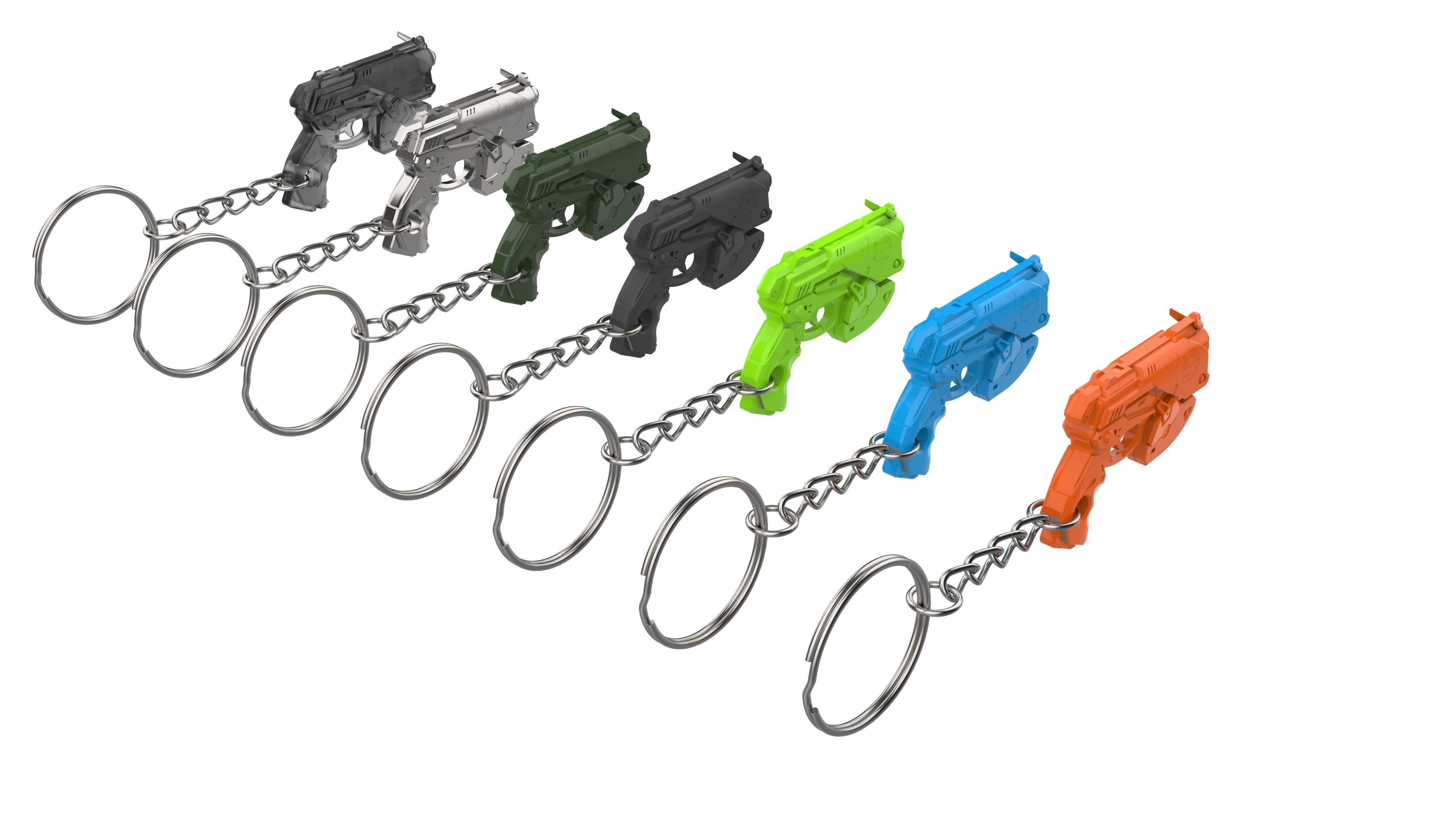 Keychain - DVa Black Cat - Overwatch - Printable model - STL 3D model ...