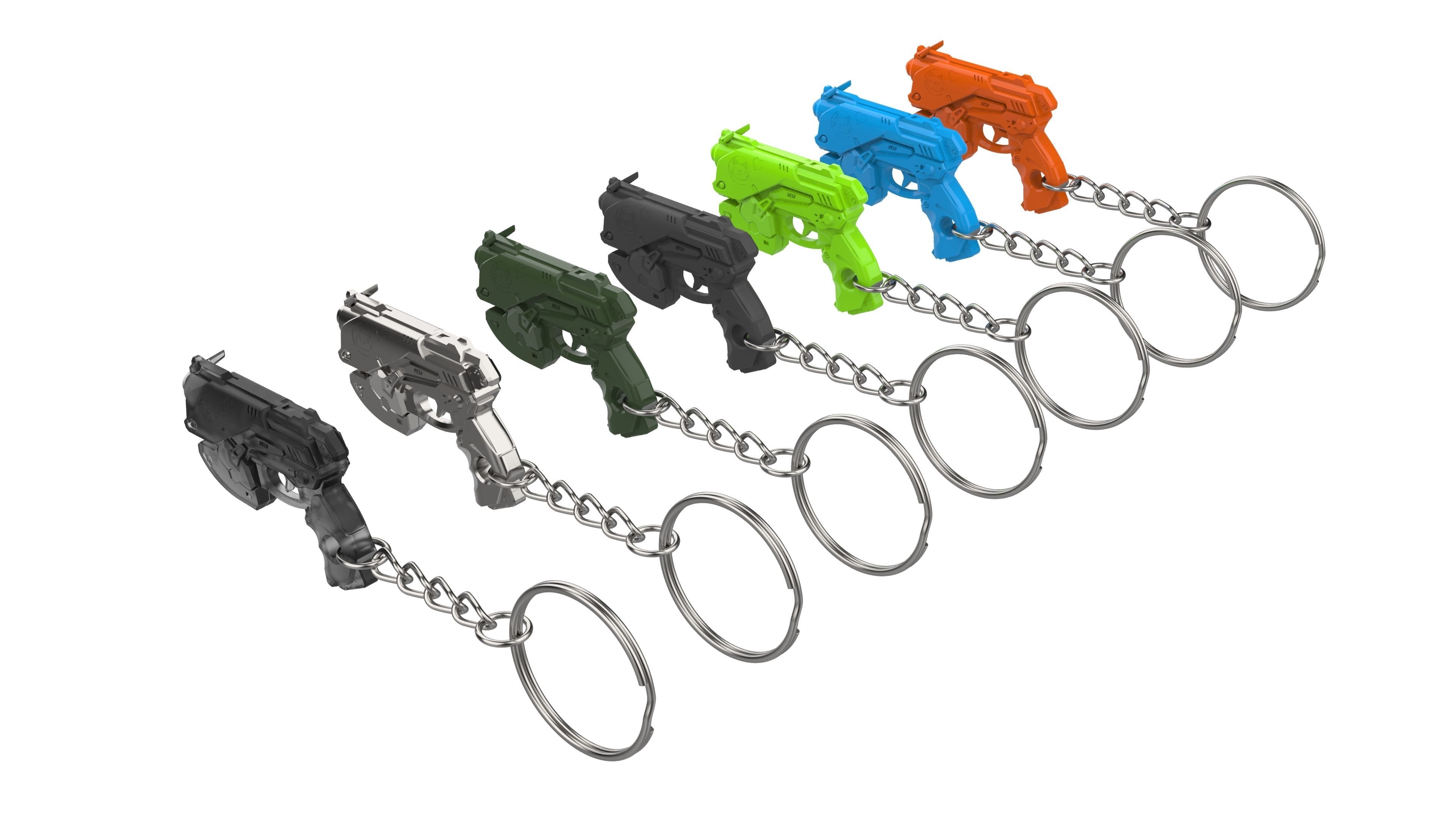 Keychain - DVa Black Cat - Overwatch - Printable model - STL 3D model ...