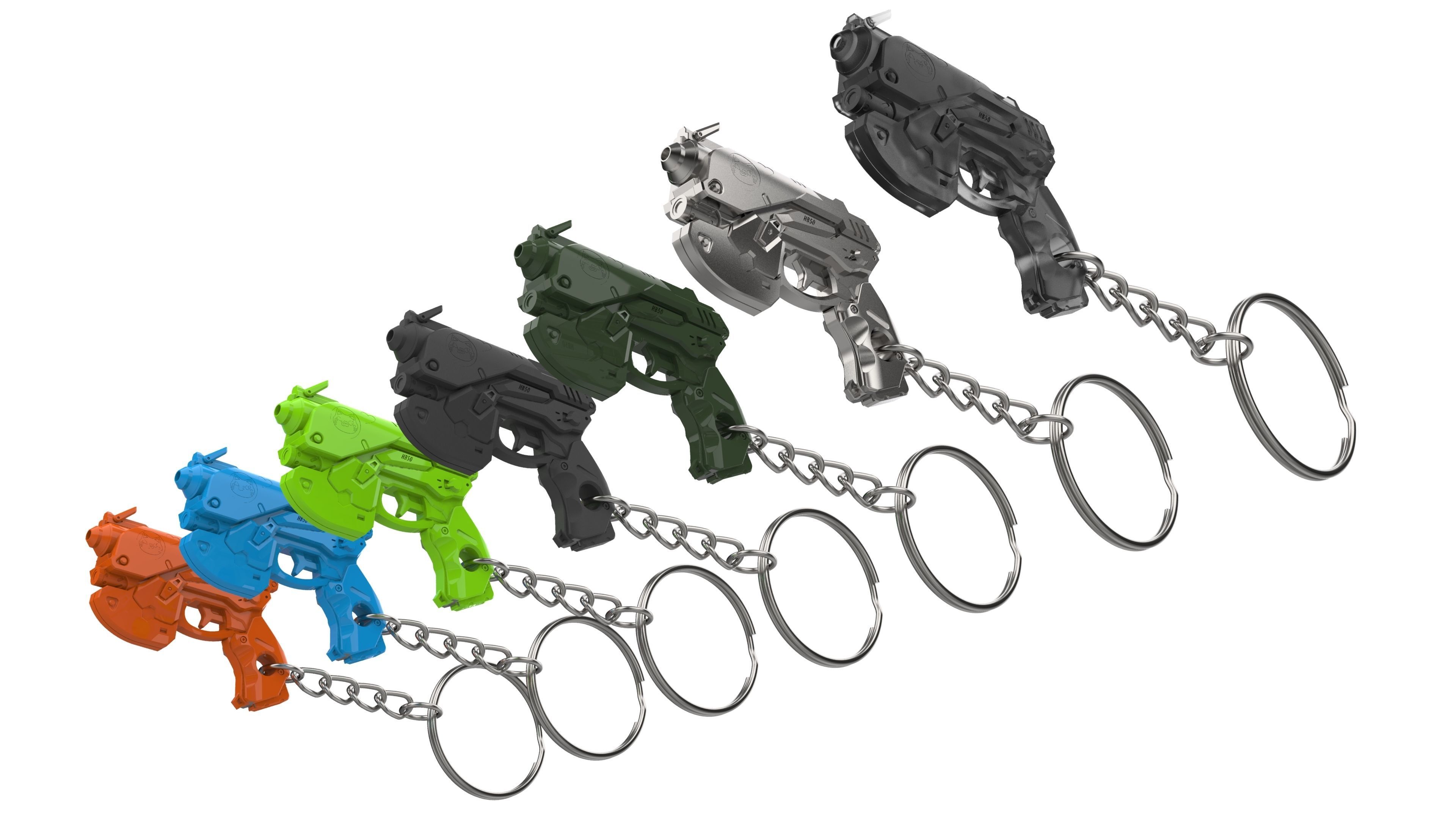 Keychain - DVa Black Cat - Overwatch - Printable model - STL 3D model ...