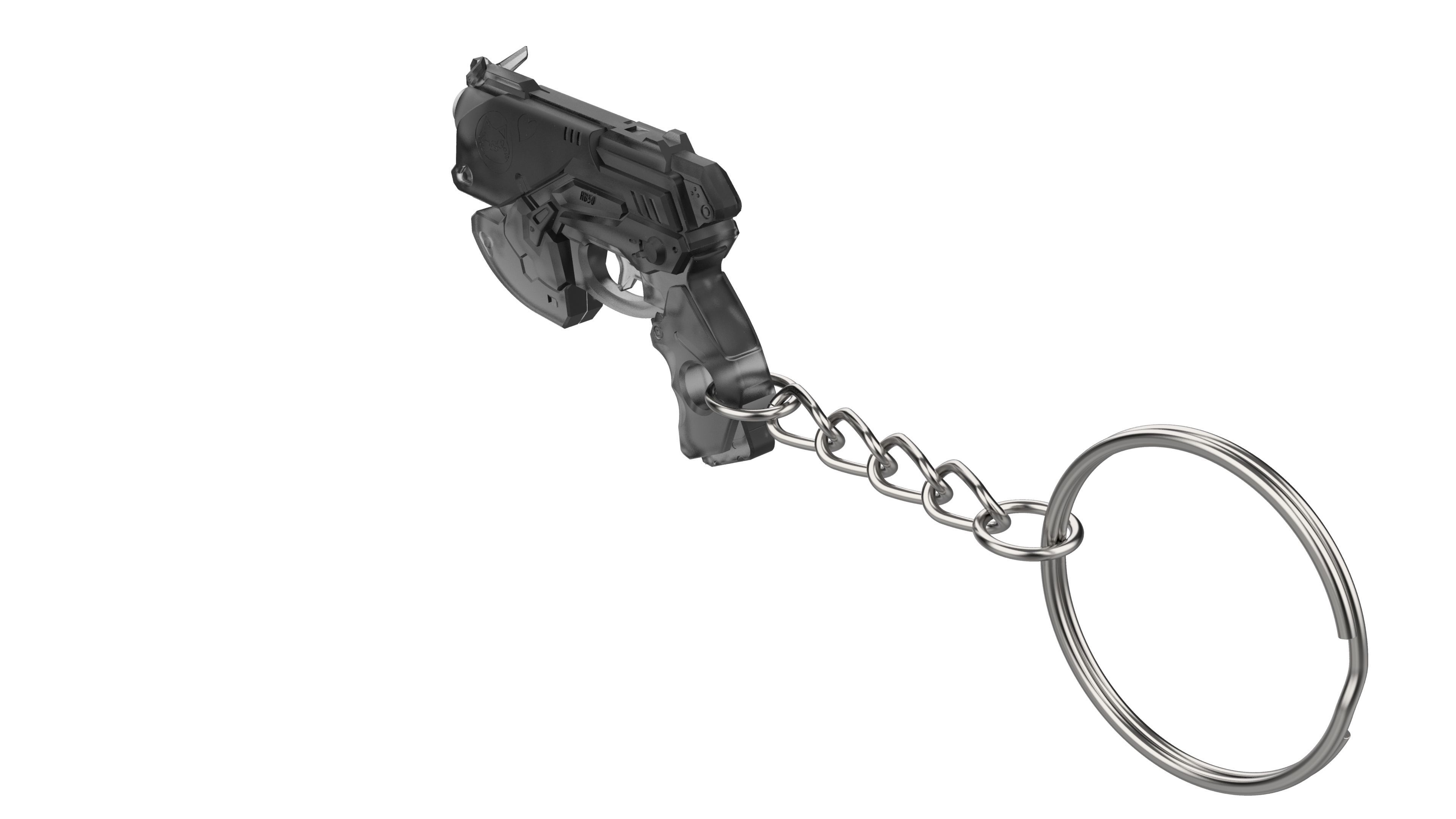 Keychain - DVa Black Cat - Overwatch - Printable model - STL 3D model ...