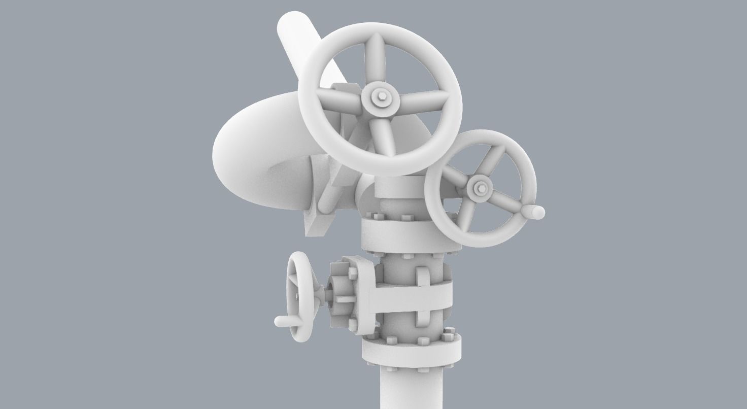 3D model Firepro Water Cannon VR / AR / low-poly | CGTrader