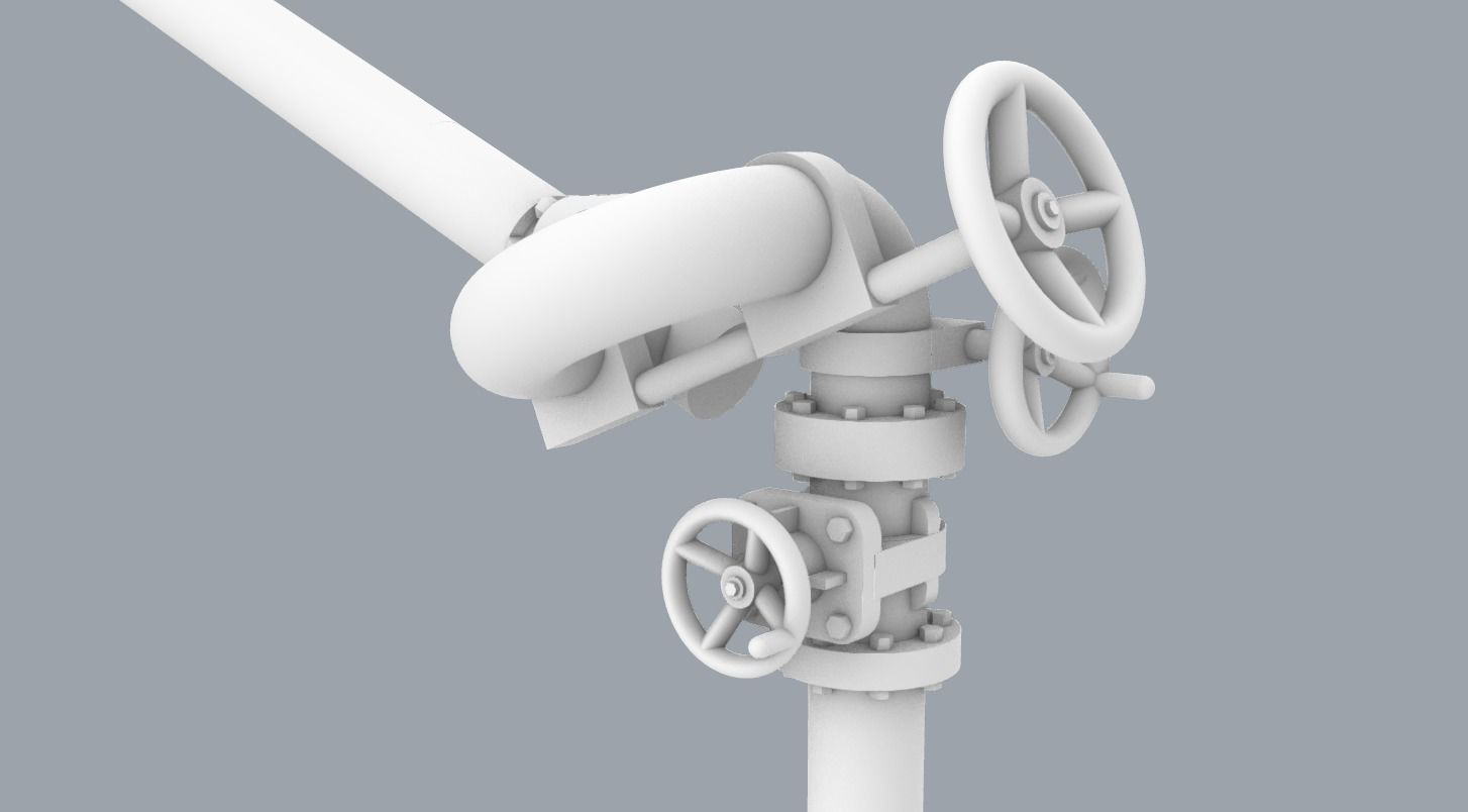 3D model Firepro Water Cannon VR / AR / low-poly | CGTrader