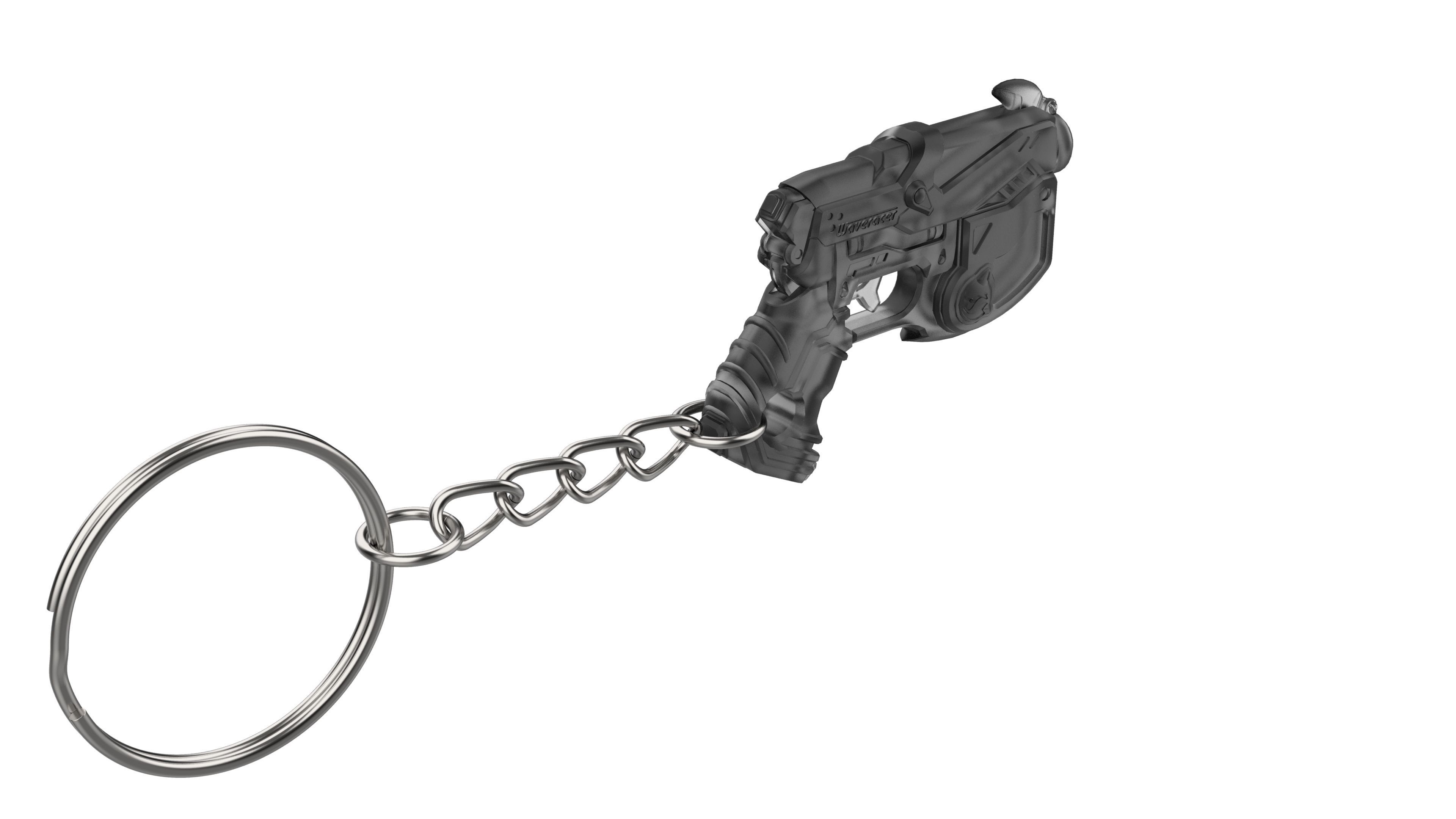 Keychain - DVa Waveracer Blaster - Overwatch - Printable - STL 3D model 3D printable | CGTrader