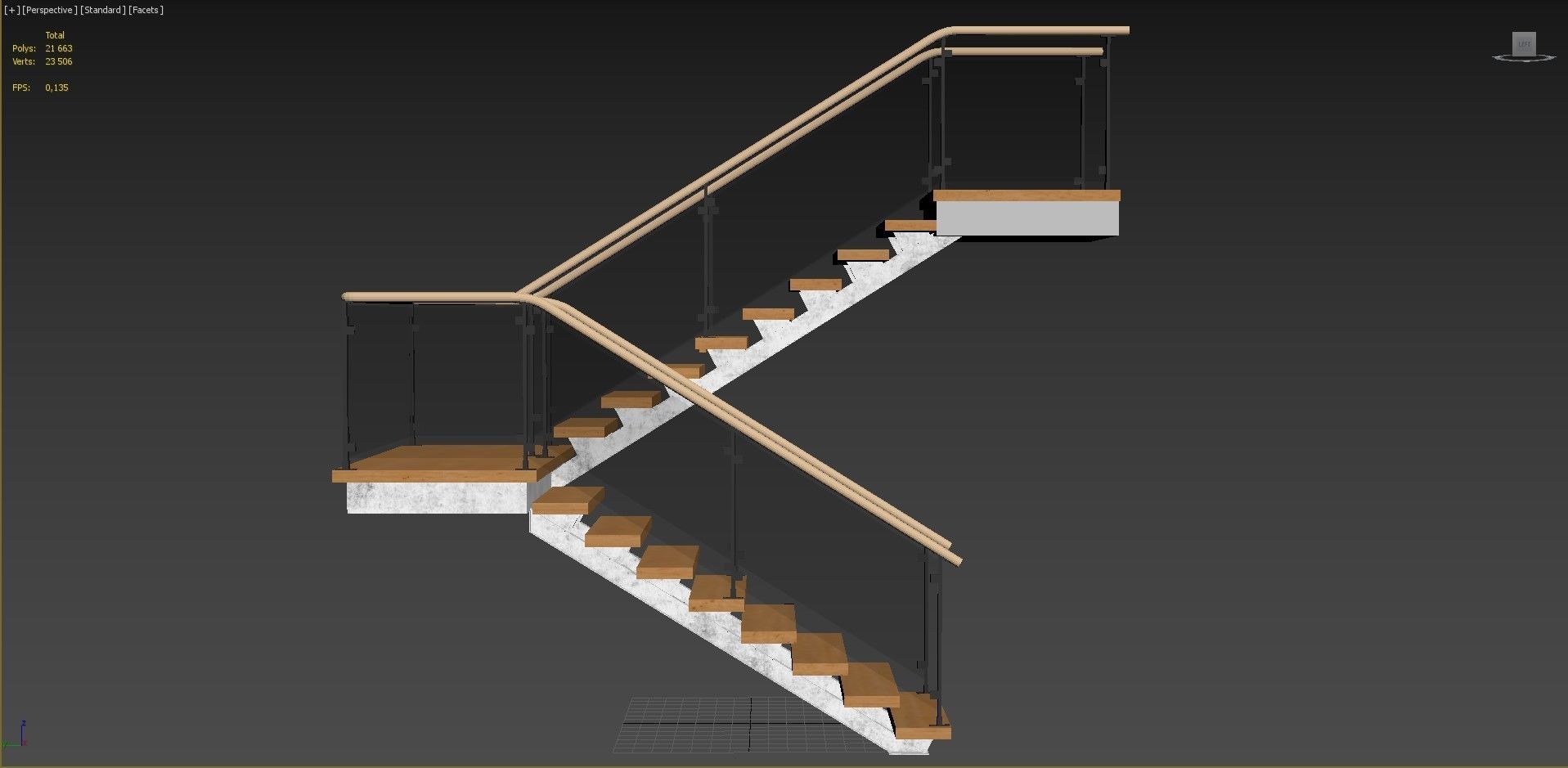 Stair 4 3D model | CGTrader