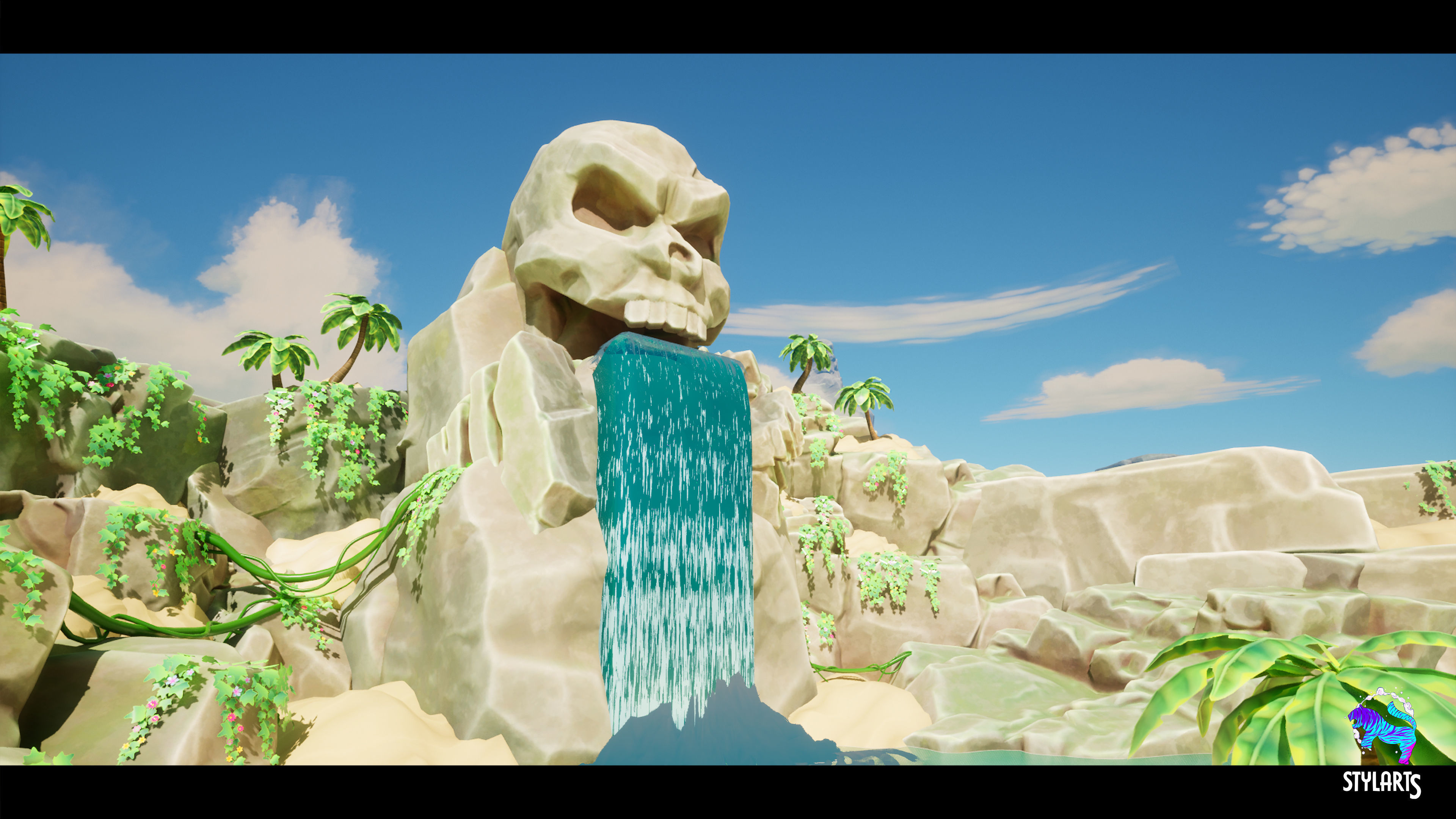 3D model Stylized Pirate Dream Island VR / AR / low-poly | CGTrader