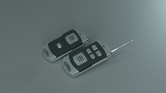 Remote 3D model | CGTrader