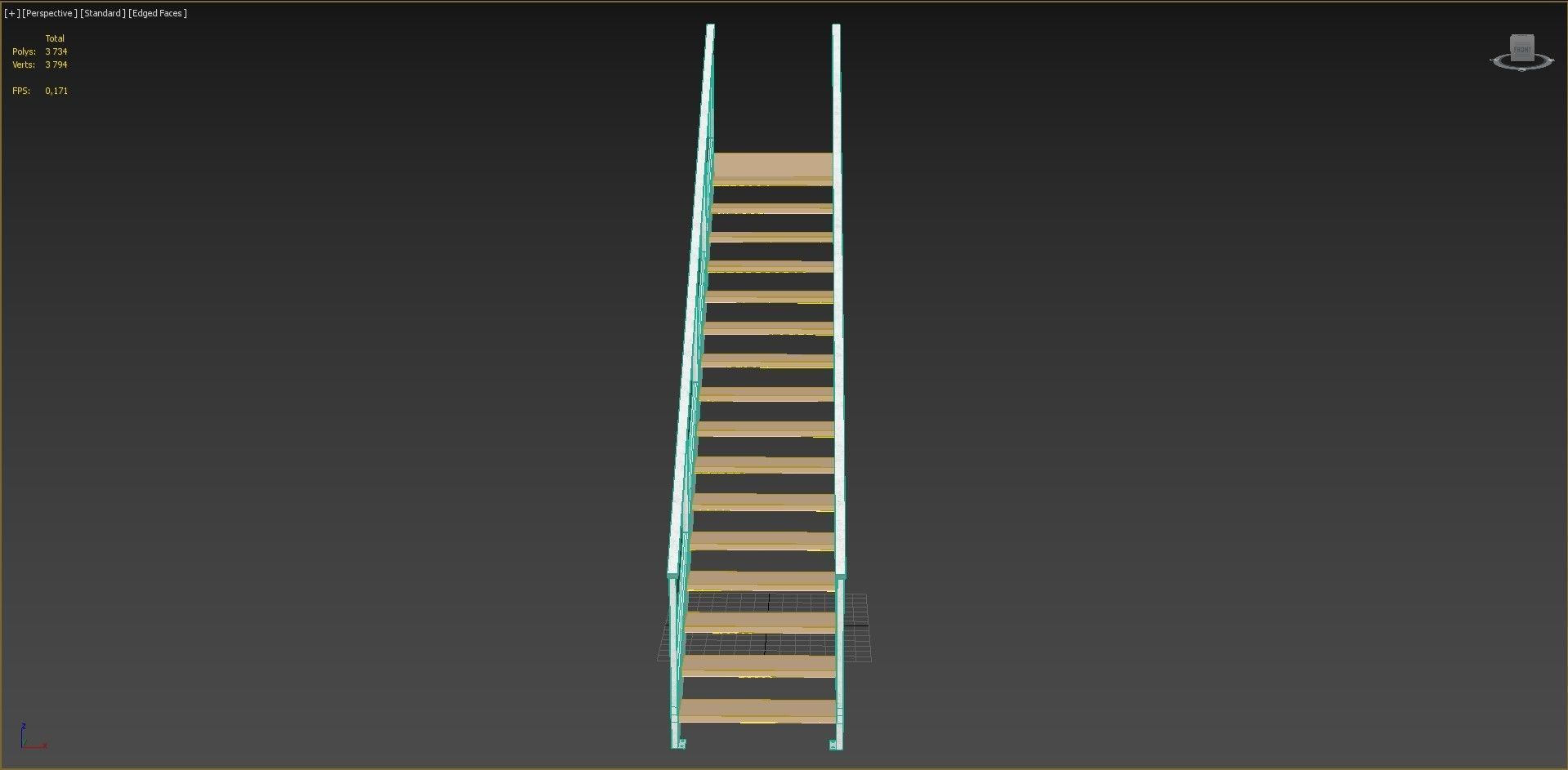 Stair 7 3D model | CGTrader