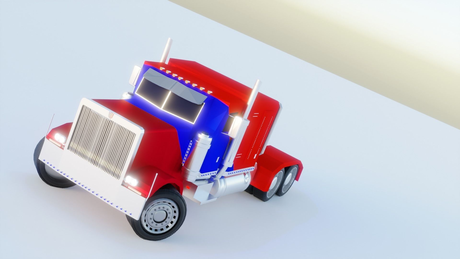 Optimus Prime Truck 3D model 3D model | CGTrader