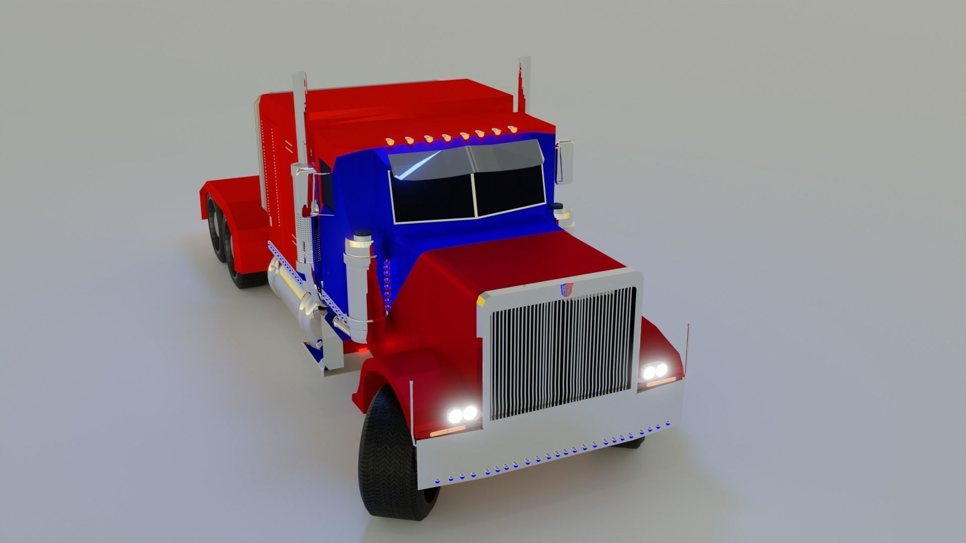 Optimus Prime Truck 3D model 3D model | CGTrader