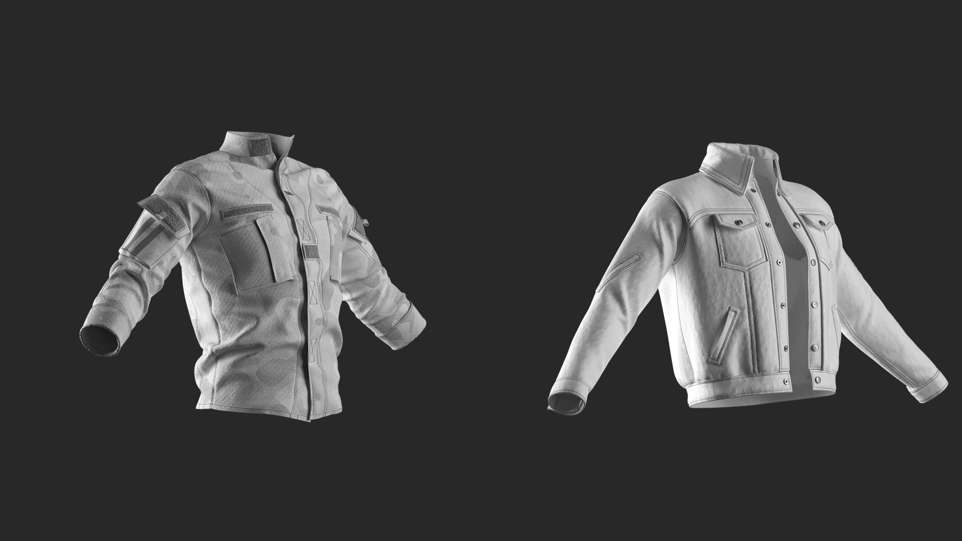 16 Mens Clothes - Vol 2 - Marvelous Designer 3D model | CGTrader