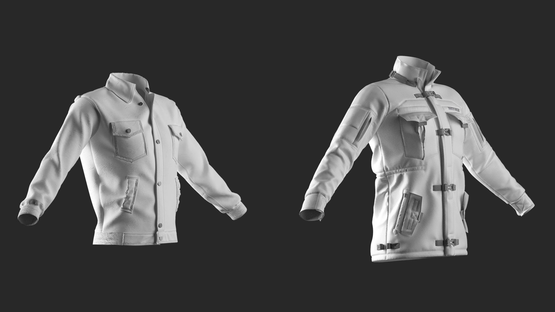 16 Mens Clothes - Vol 2 - Marvelous Designer 3D model | CGTrader
