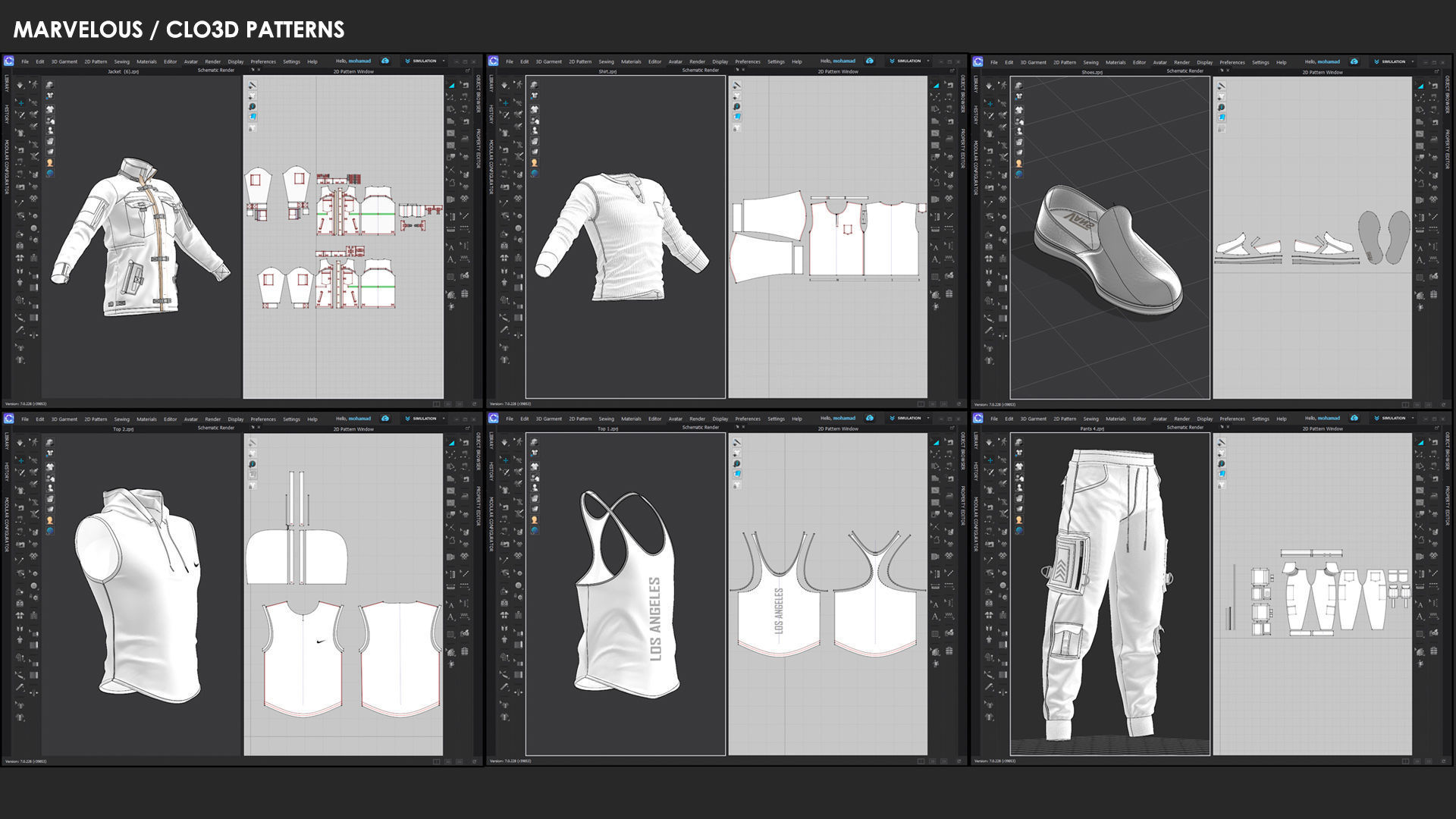 16 Mens Clothes - Vol 2 - Marvelous Designer 3D model | CGTrader