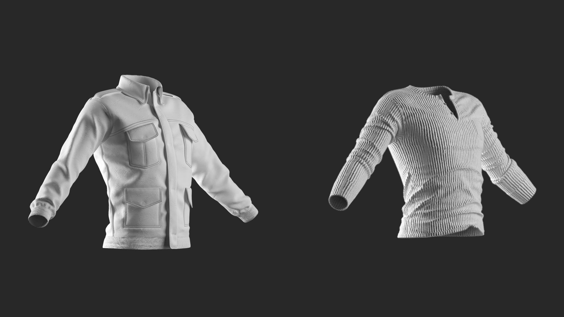 16 Mens Clothes - Vol 2 - Marvelous Designer 3D model | CGTrader