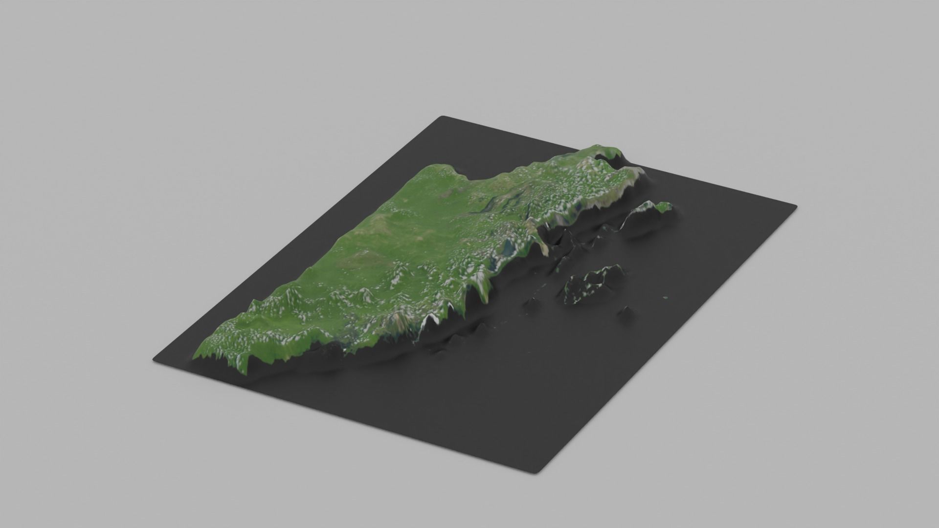 3D model Belize Map Country VR / AR / low-poly | CGTrader