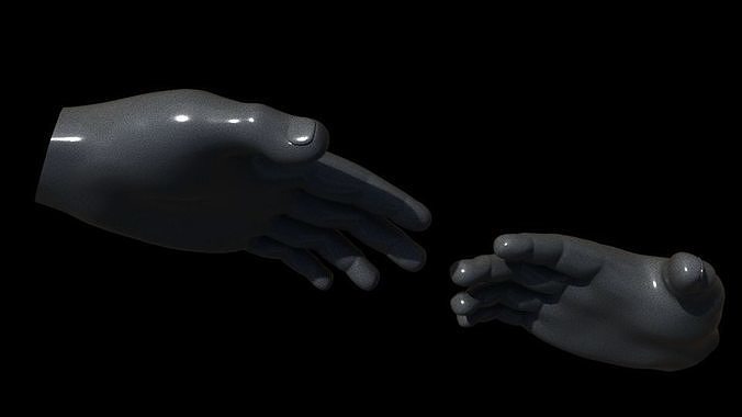 human hand 3D model | CGTrader