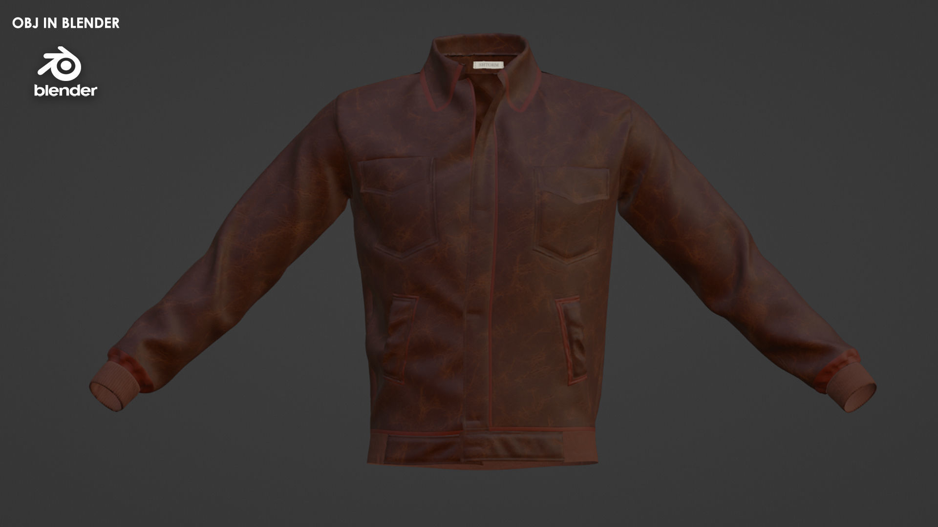 Free - Mens Jacket 2 - Marvelous Designer free 3D model | CGTrader