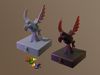 Chess Pack Squawks Quawks from DKC3 3D model 3D printable | CGTrader