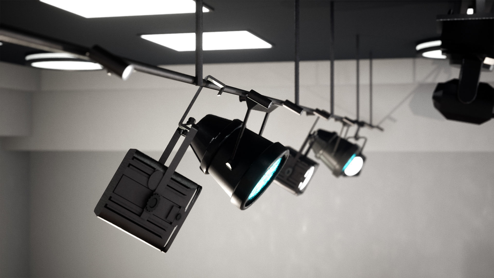 3D model Studio Lighting 22 Assets VR / AR / low-poly | CGTrader