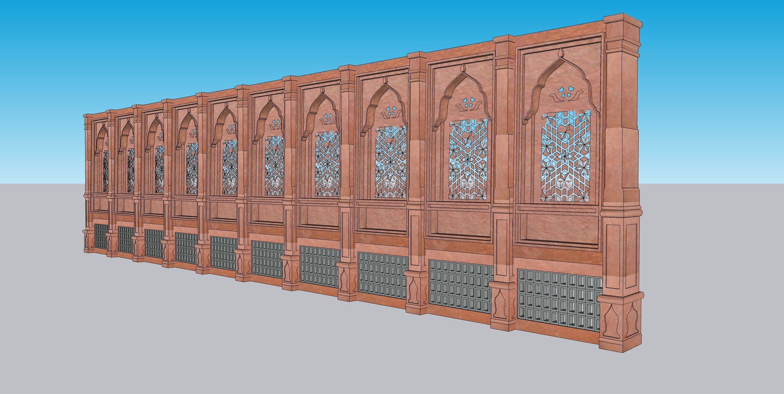 Indian Jodhpuri Stone Jharokha Window 3d Model Cgtrader