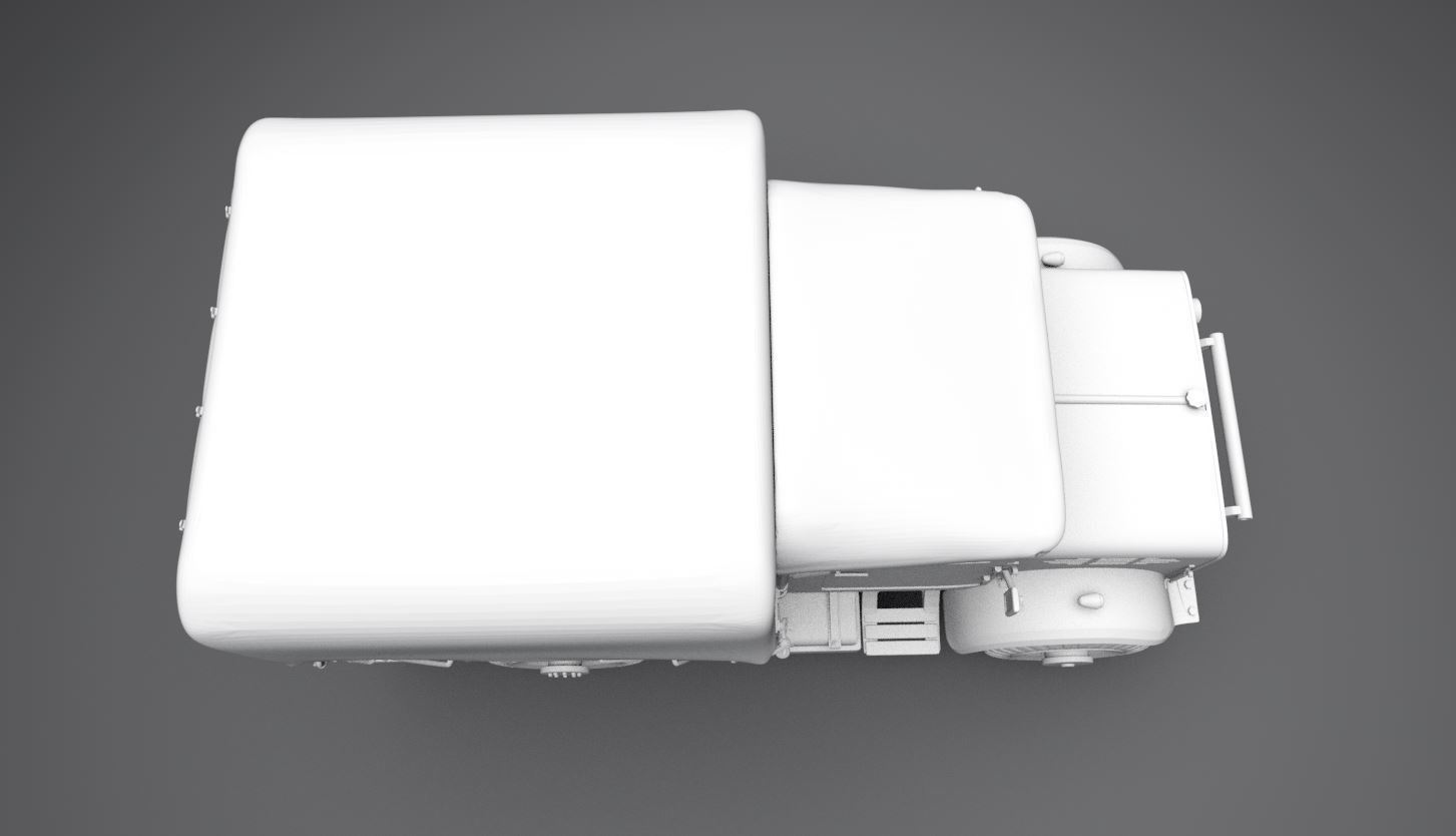 Bedford MWD 15 CWT scale model 3D model 3D printable | CGTrader