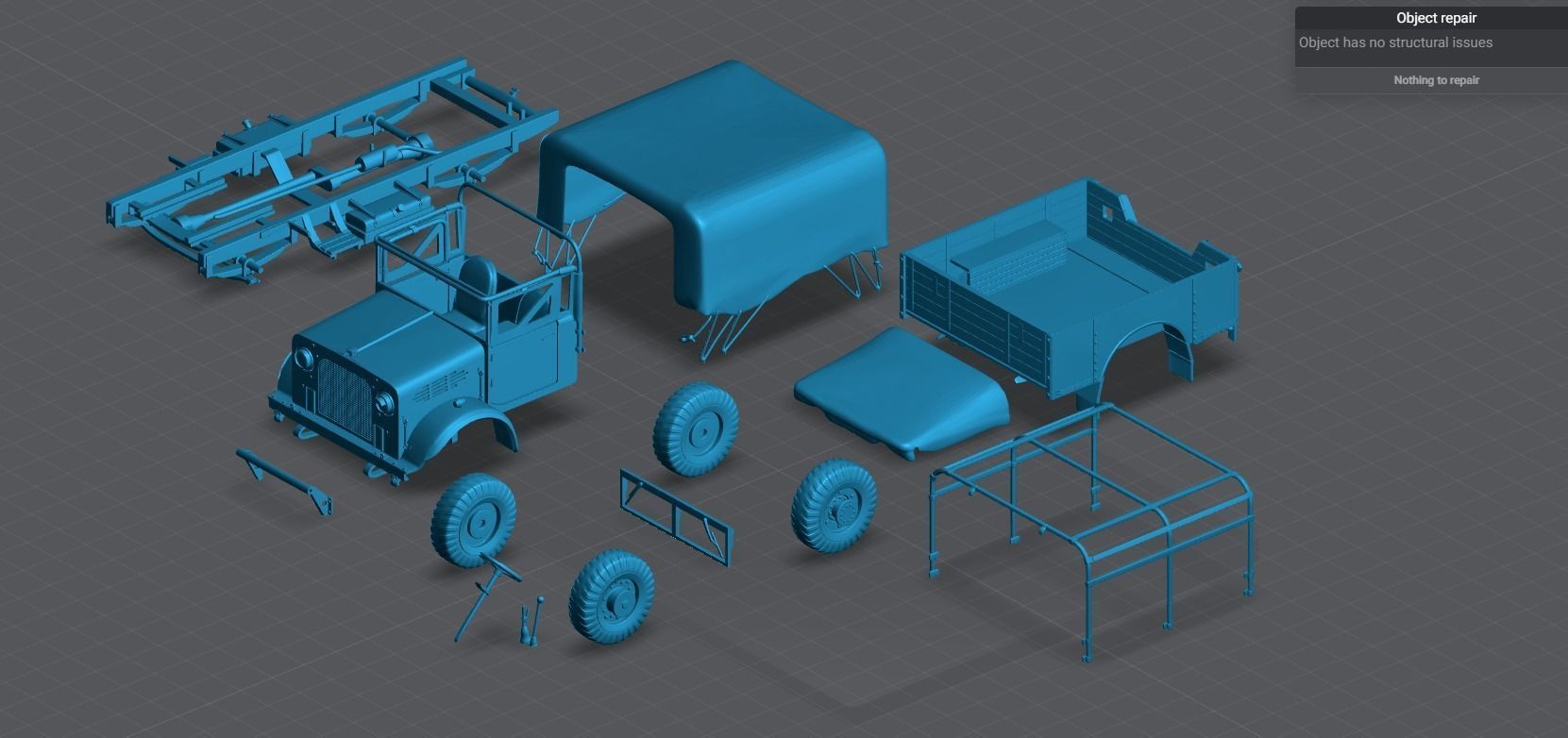 Bedford MWD 15 CWT scale model 3D model 3D printable | CGTrader